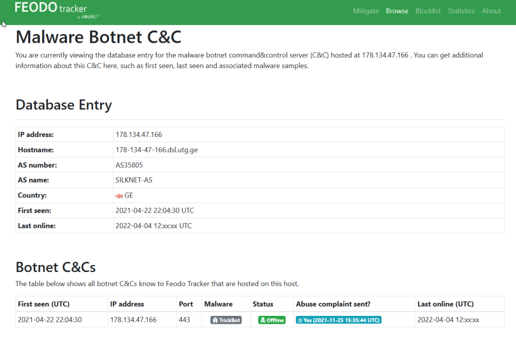 Threat Intelligence Tools – Abuse.ch – NetwerkLABS